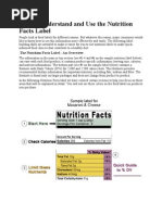 FDA Rounding Rules | PDF | Nutrition Facts Label | Essential Nutrients
