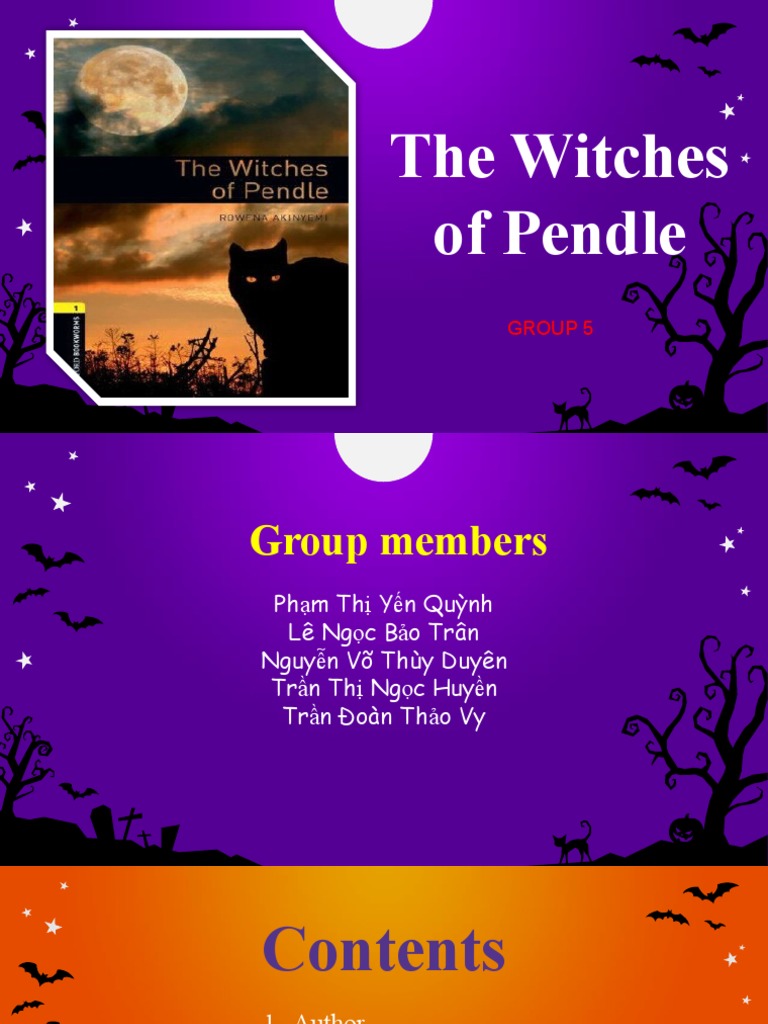 The Witches of Pendle Group 5 | PDF