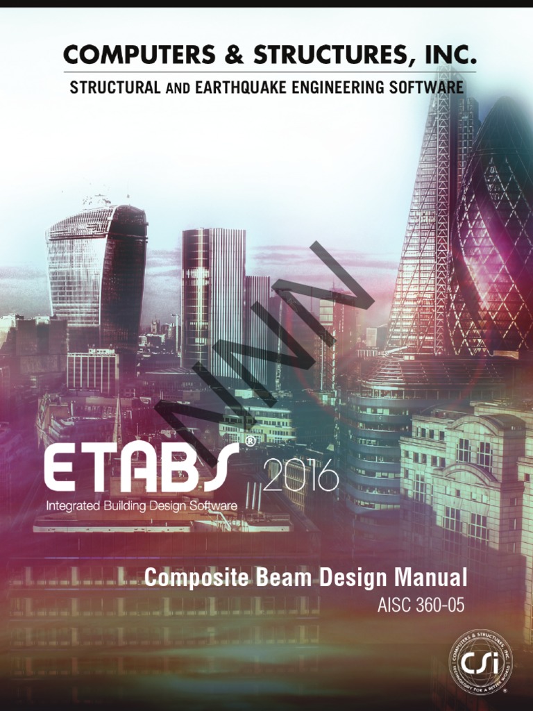 Composite Beam Design | PDF | Beam (Structure) | Bending