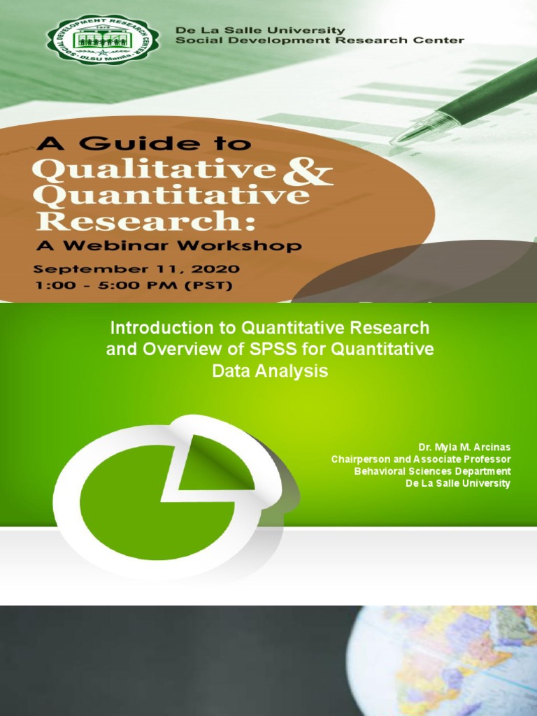 Quantitative Research for Academics | PDF | Experiment | Statistics