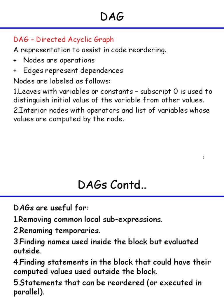 DAG - Directed Acyclic Graph | PDF | Vertex (Graph Theory) | Algorithms And Data Structures