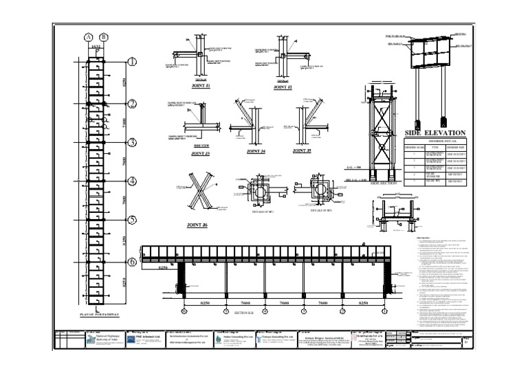 Koilwar-Bhojpur Toll Plaza Plan and Elevation Drawing | PDF | Pipe ...