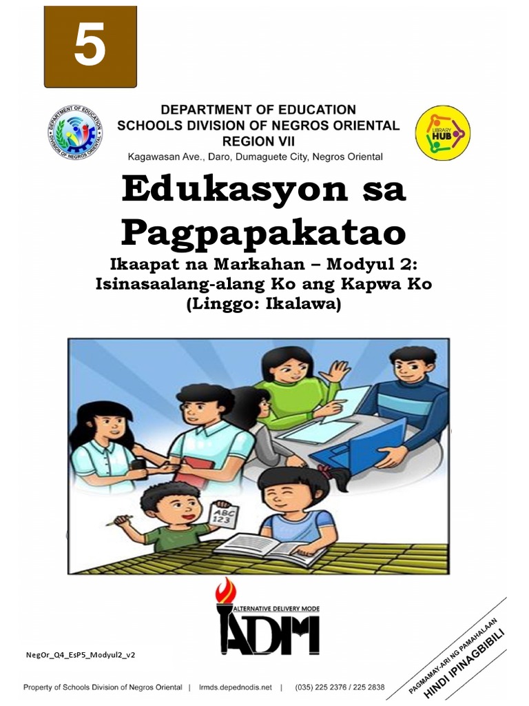 NegOr Q4 EsP5 Modyul2 v2 | PDF