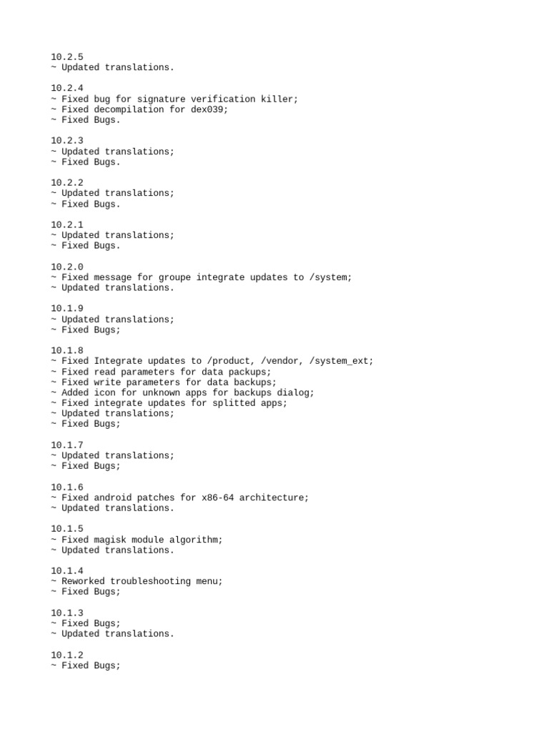 Change Log | PDF | Google Play | Android (Operating System)