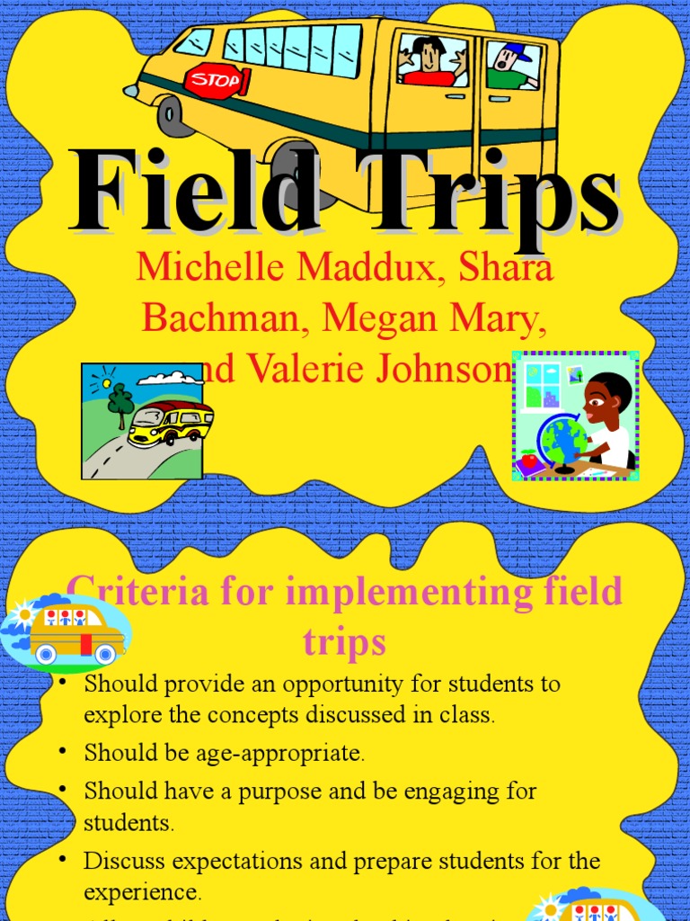Fieldtrips | PDF | Curriculum | Cognition
