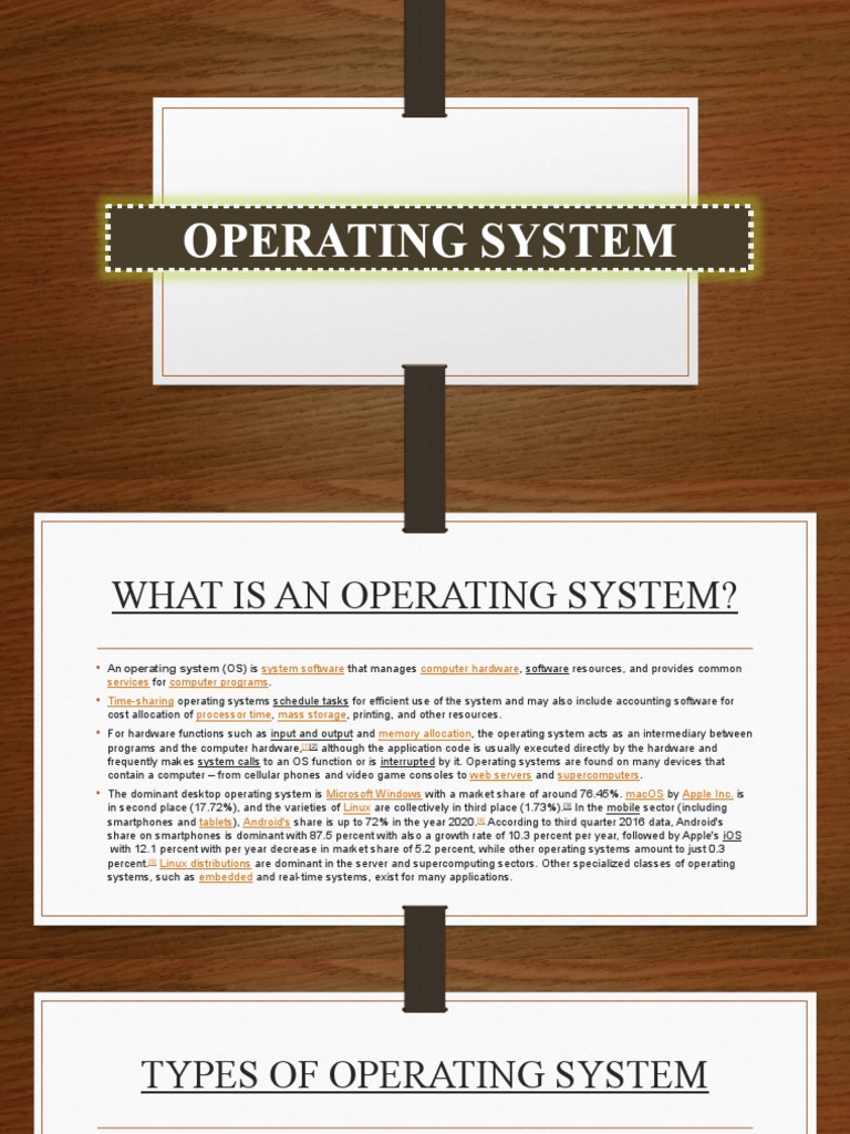 Operating System by Kirandeep | PDF | Operating System | Process (Computing)
