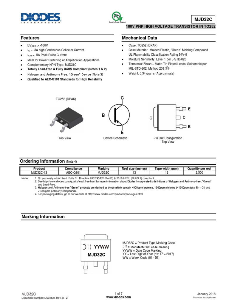 ds31624 | PDF | Electrostatic Discharge | Bipolar Junction Transistor