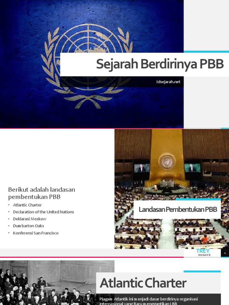Sejarah Berdirinya PBB | PDF