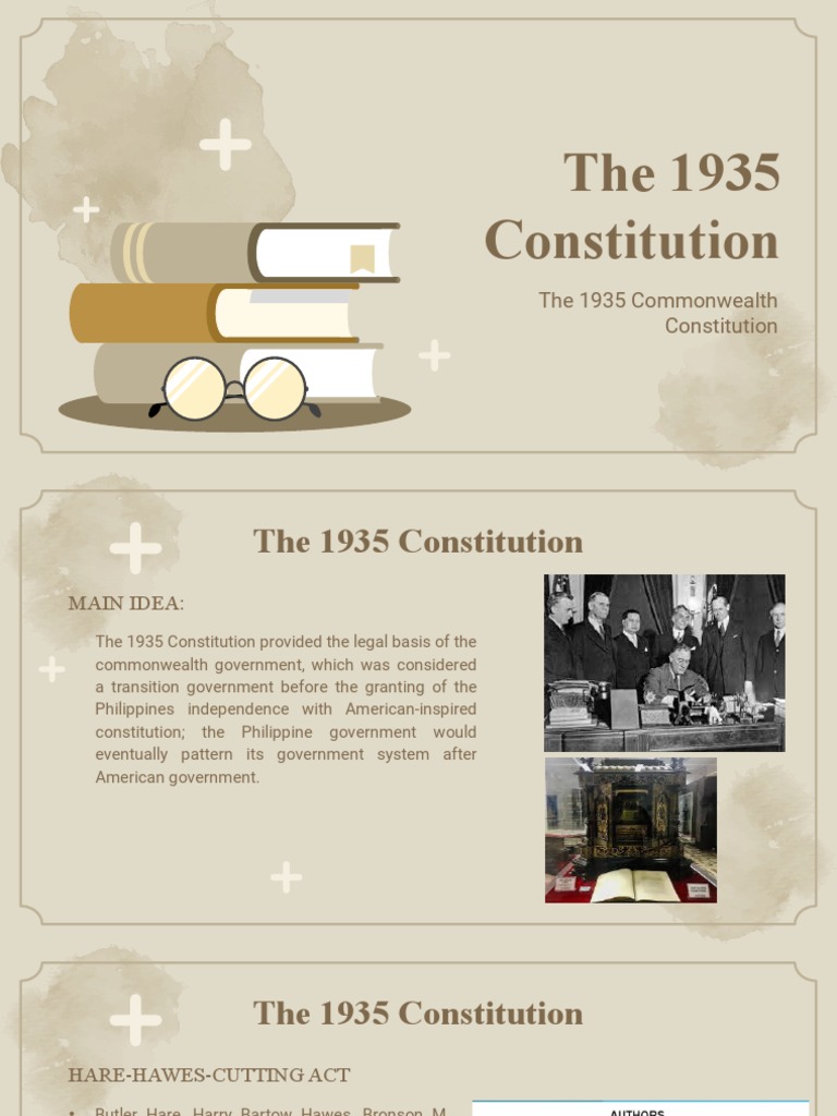 1935 Constitution | PDF | Citizenship | Governance