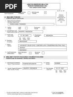 Malaysia Visa Application Form | PDF