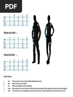 Bershka Size Chart | PDF | Human Appearance | Dress Codes