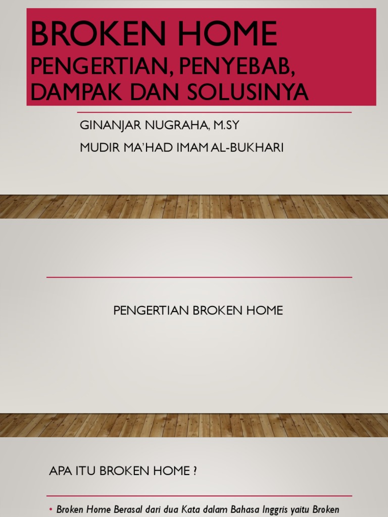 Solusi untuk Keluarga Broken Home | PDF | Kesehatan Holistik