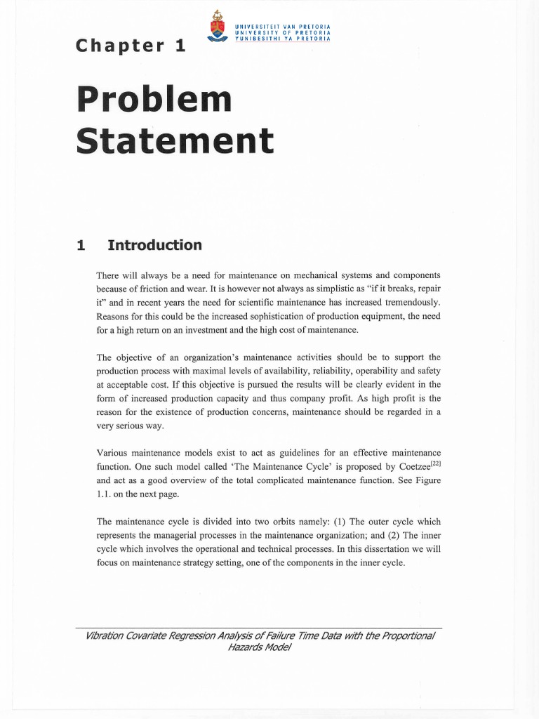 Vibration Covariate Regression Analysis of Failure Time Data with the Proportional Hazards Model ...