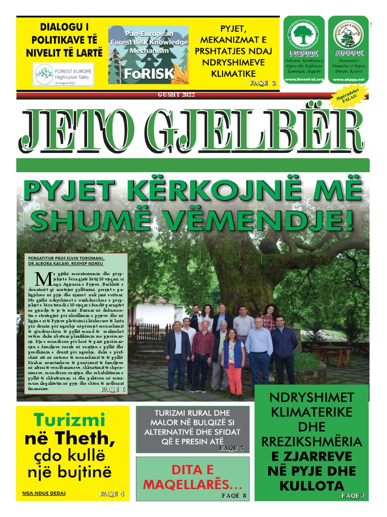 Jeto Gjelber Gusht 2022 | PDF