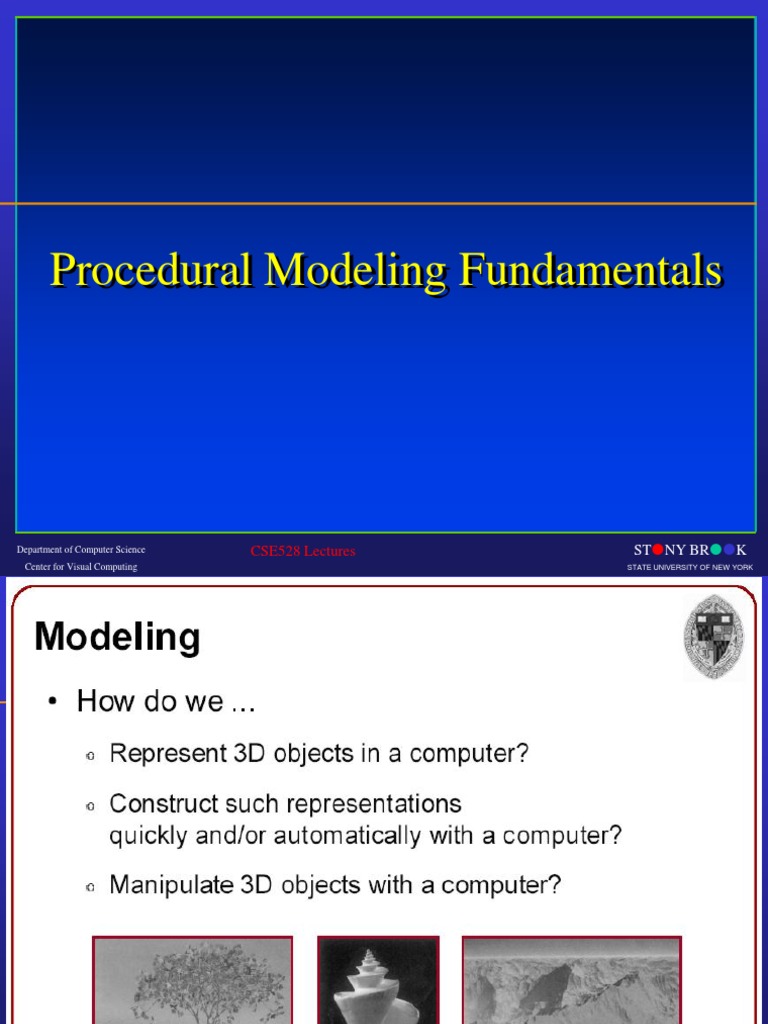 Graphics Basic Procedure Modeling Fundamentals Pdf 3 D Modeling