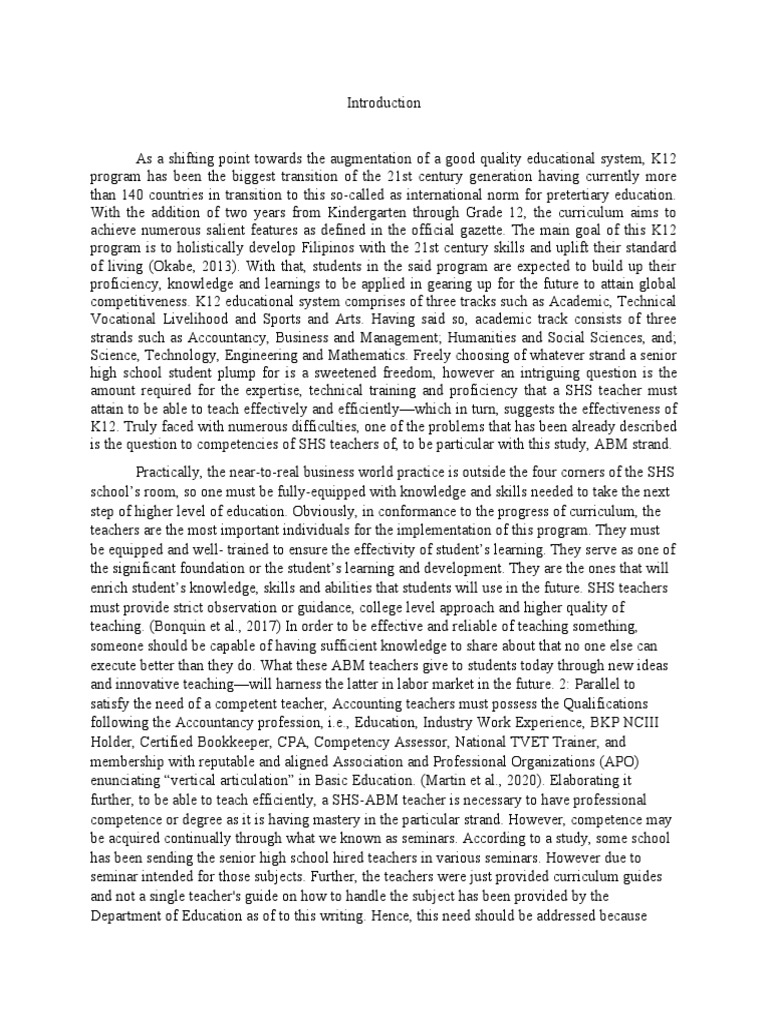 Intro Final Talaga | PDF | Teachers | Teaching Method