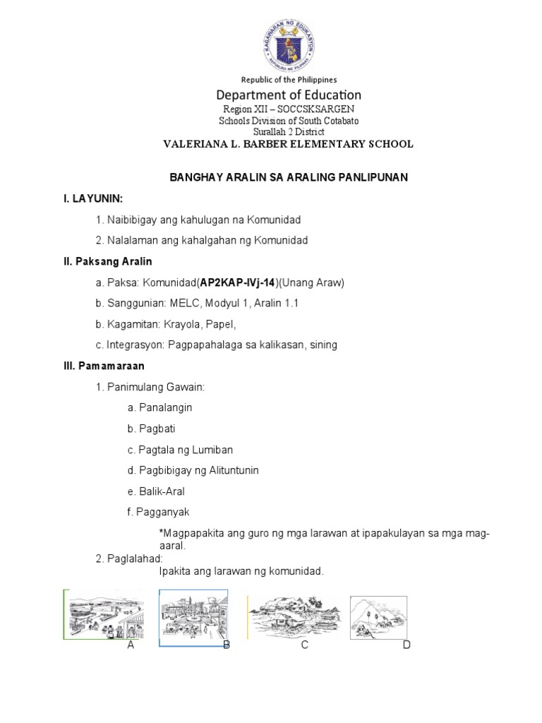 Lesson Plan in ARPAN | PDF