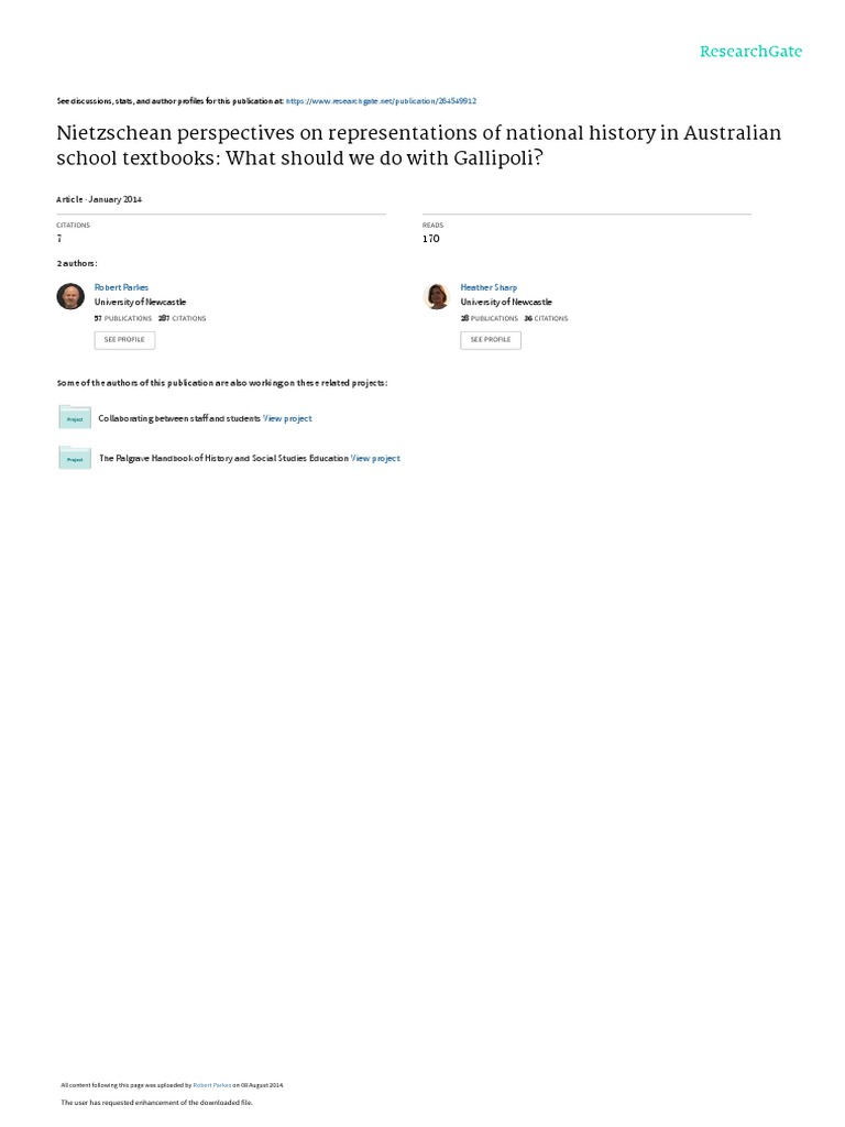 [TITLE] "An Analysis of Representations of the Gallipoli Campaign in ...