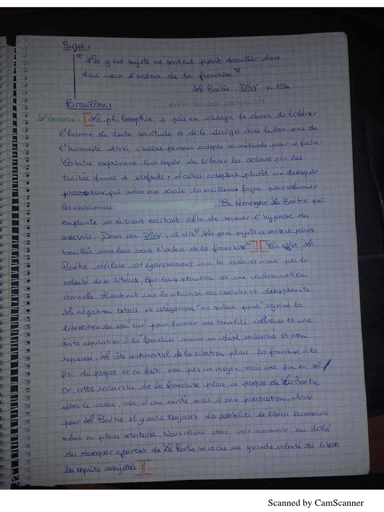 Dissertation Rédigée | PDF