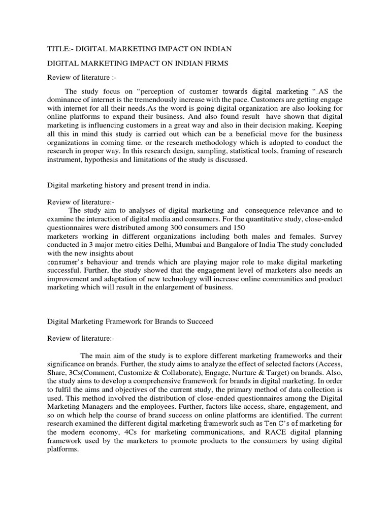RM Module-V 37-53 | PDF | Digital Marketing | Marketing