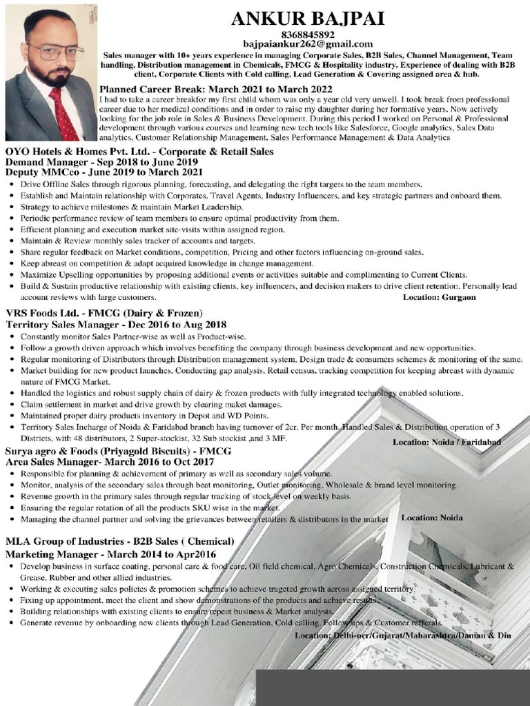 Ankur Bajpai Resume | PDF