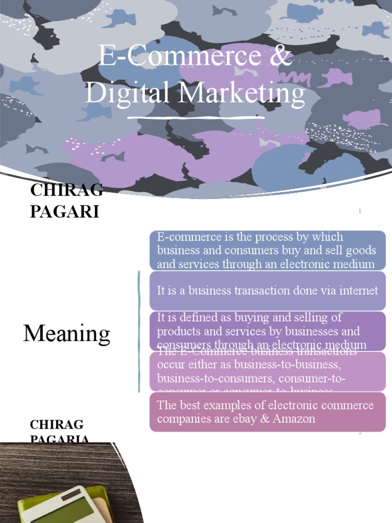 Ecommerce Module 1 | Download Free PDF | E Commerce | Online Shopping