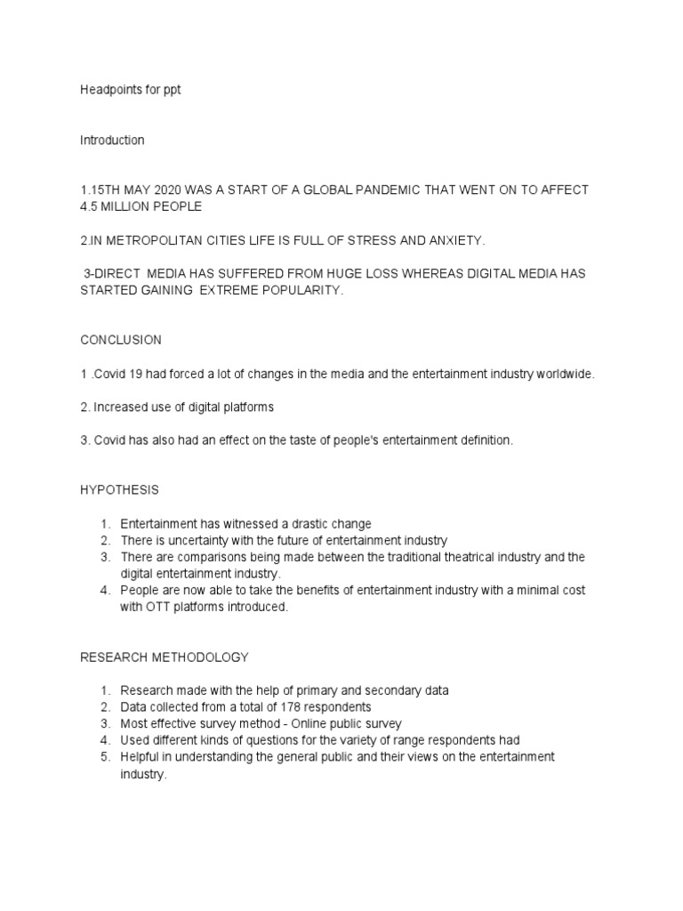 Head Points | PDF