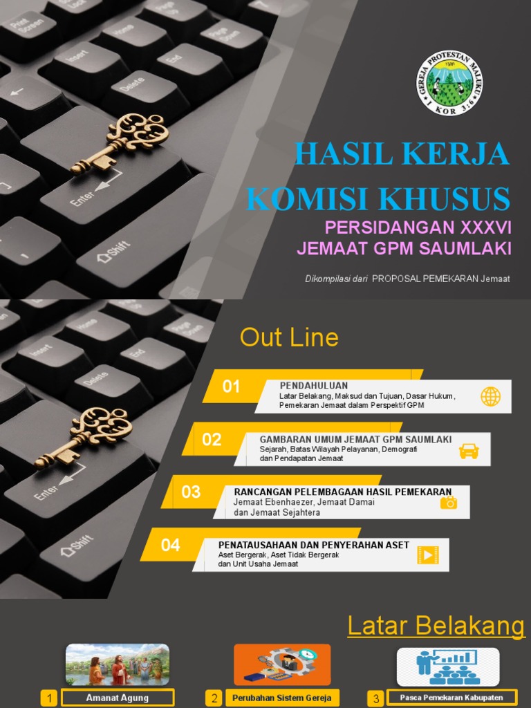 Presentase Hasil Kerja Komisi Khusus 1 | PDF