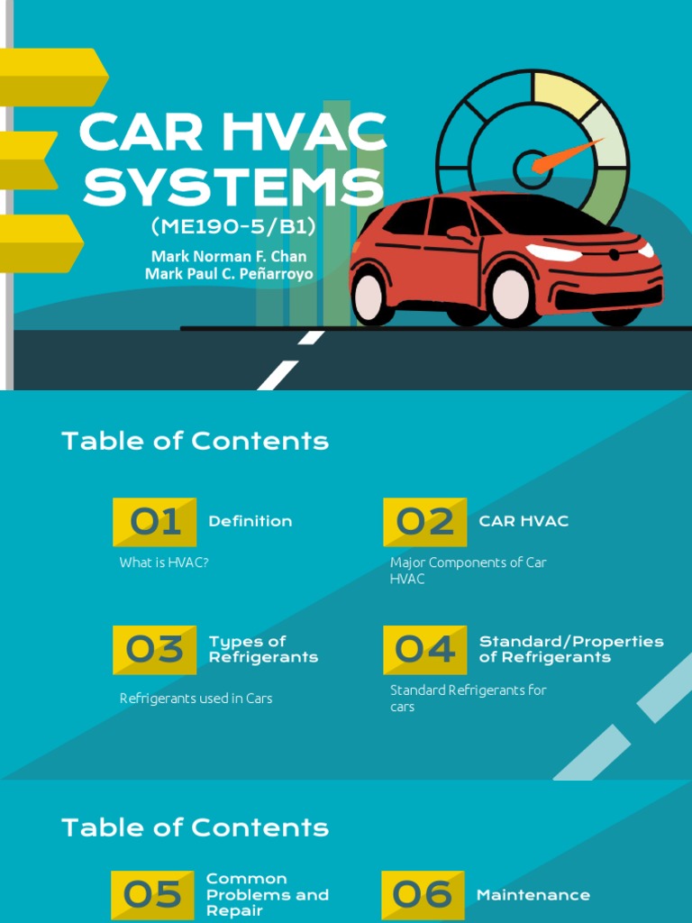 Car HVAC System Overview and Maintenance | PDF | Chlorofluorocarbon | Air Conditioning