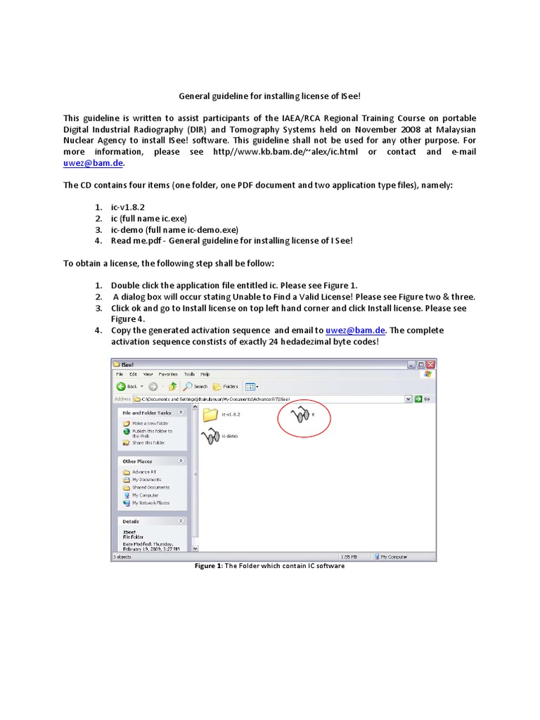 General Guideline For Installing License of I See | PDF | Computer File ...
