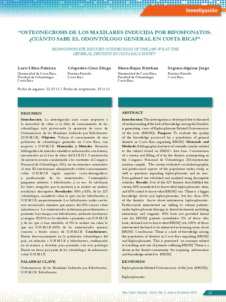 Bifosfonatos 3 | PDF | Osteoporosis | Medicina CLINICA