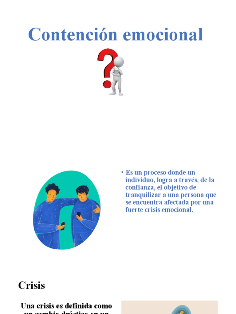 Contención Emocional | PDF | Las emociones | Empatía