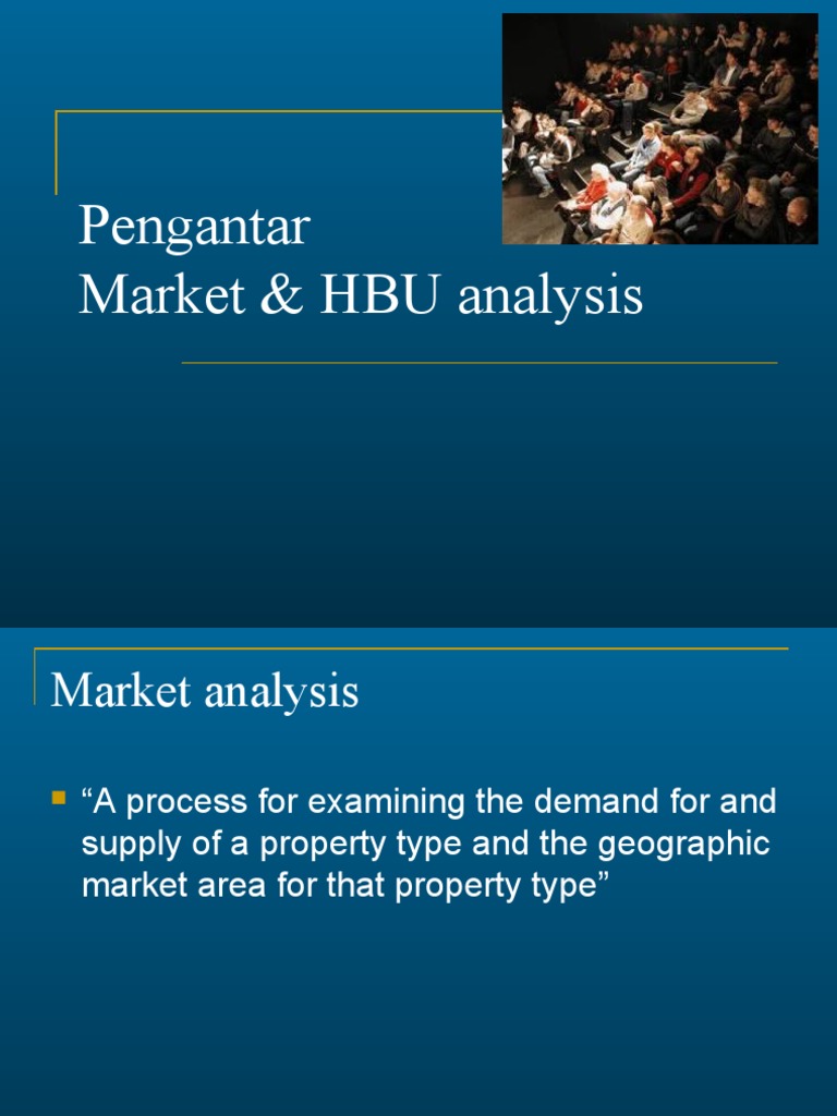 Pengantar Analisis PASAR Dan HBU | PDF | Market (Economics ...