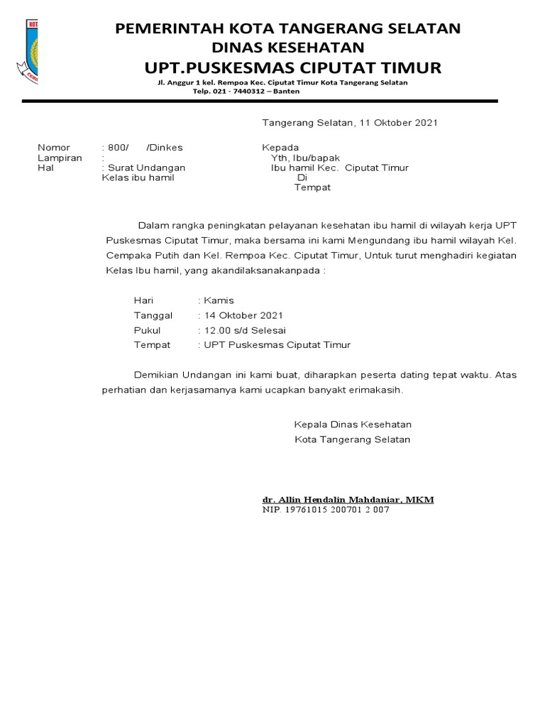 Undangan Senam Jum'at | PDF