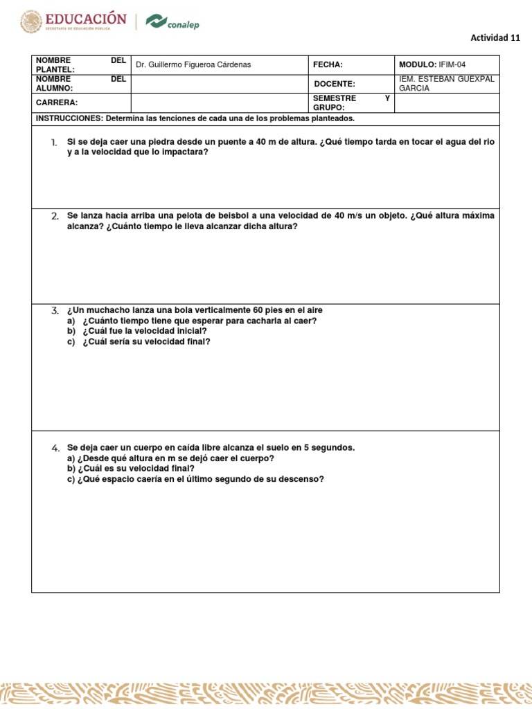 Actividad 11 IFIM-04 | PDF