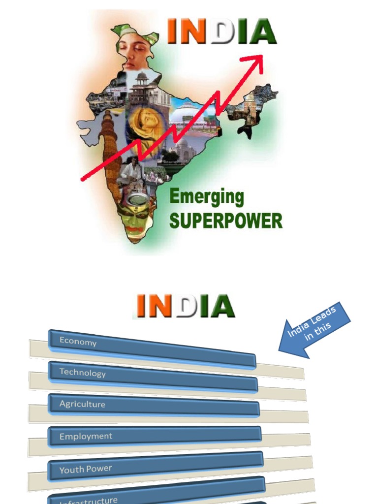 India As An Emerging Superpower | PDF | Gross Domestic Product ...