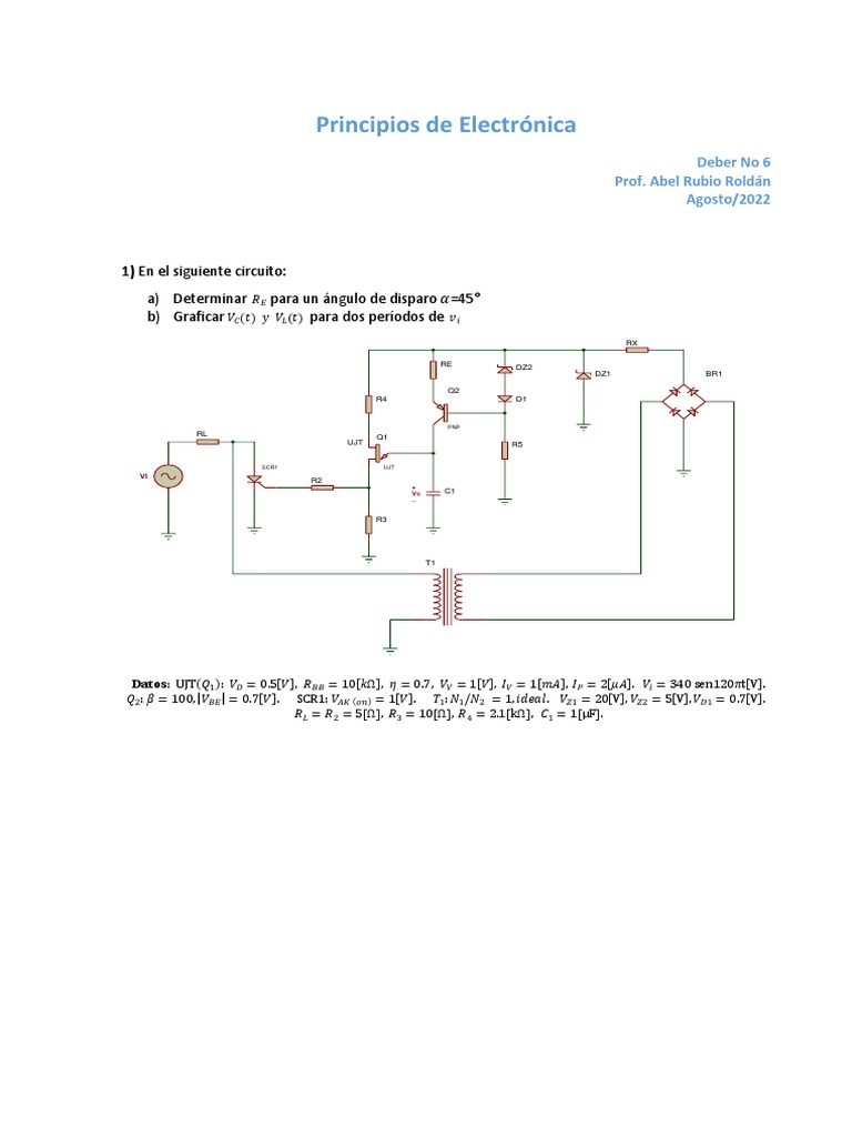 Deber No. 5 | PDF | Sistema Internacional de Unidades | Resistencia Eléctrica y Conductancia