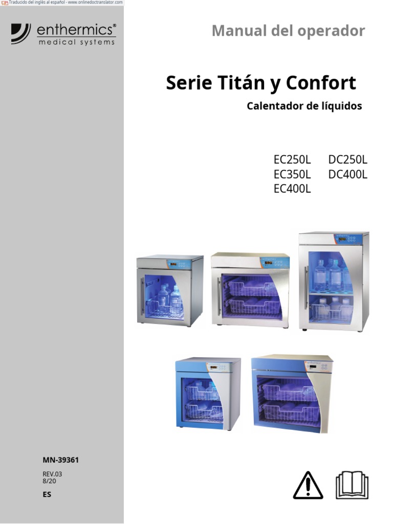 Comfort Fluid Manual. ESPAÑOL | PDF | Enchufes y tomas de corriente alterna