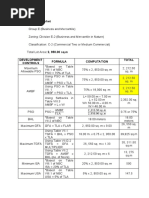 Develop Ment Control S Formula Computation: Ambf TLA | PDF