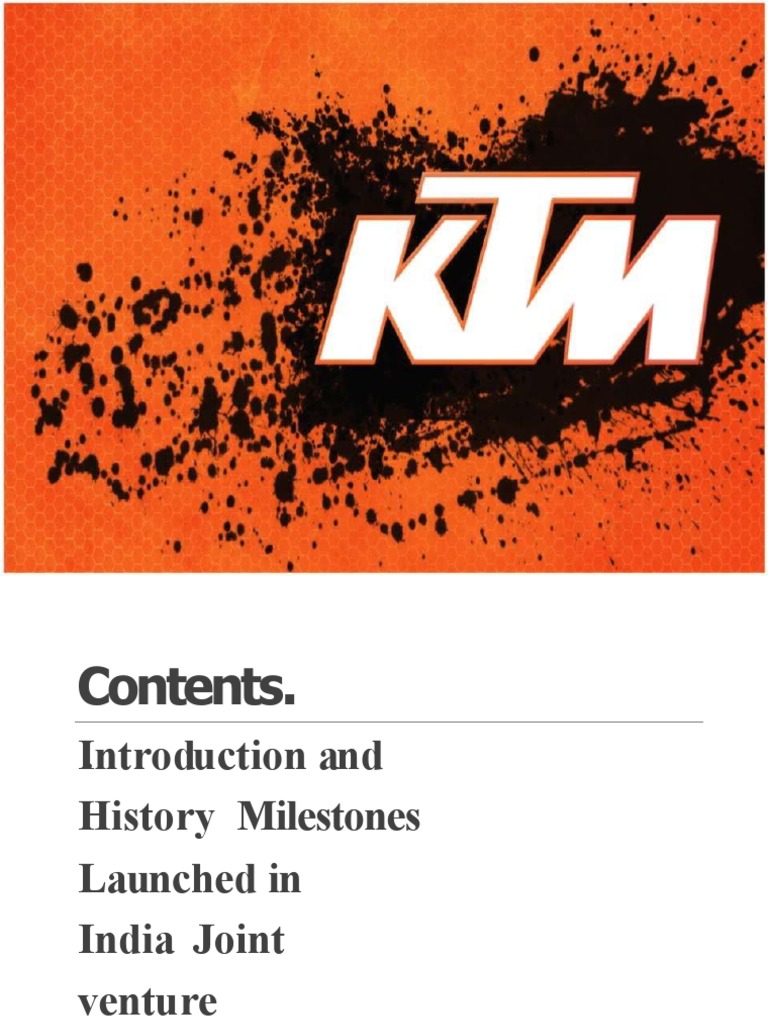 KTM | PDF
