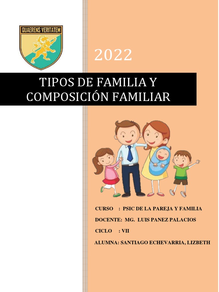 Tipos de Familia y Composición Familiar | PDF | Familia | Parentesco