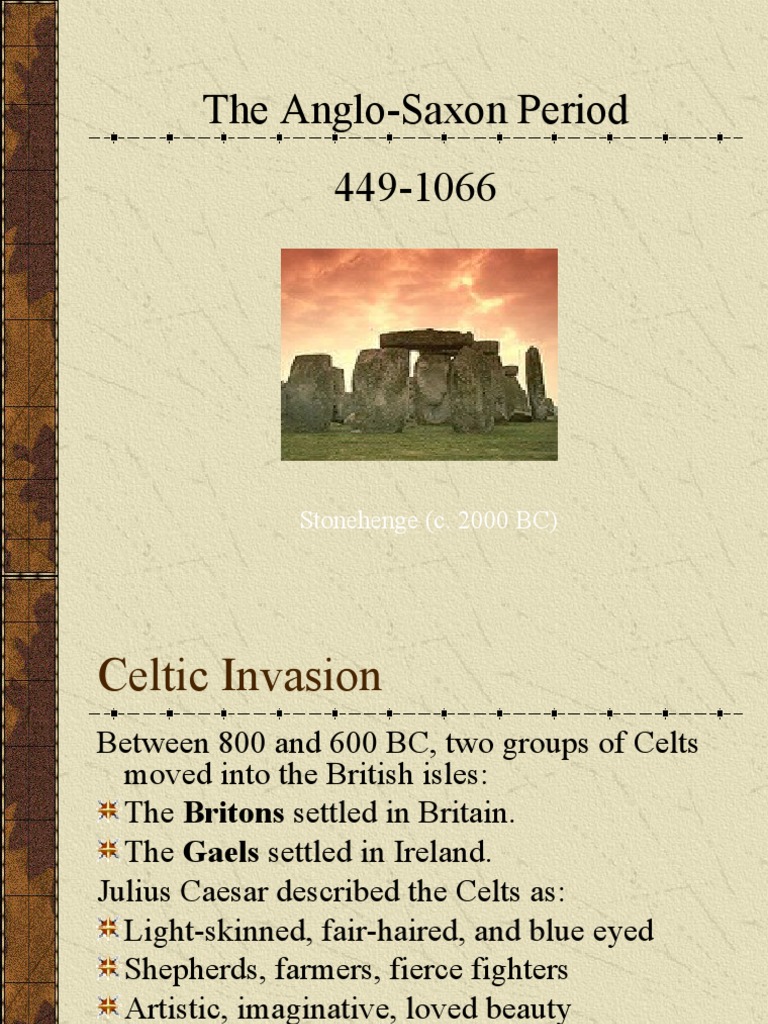 anglo-saxon_background | PDF | Danelaw | Anglo Saxons