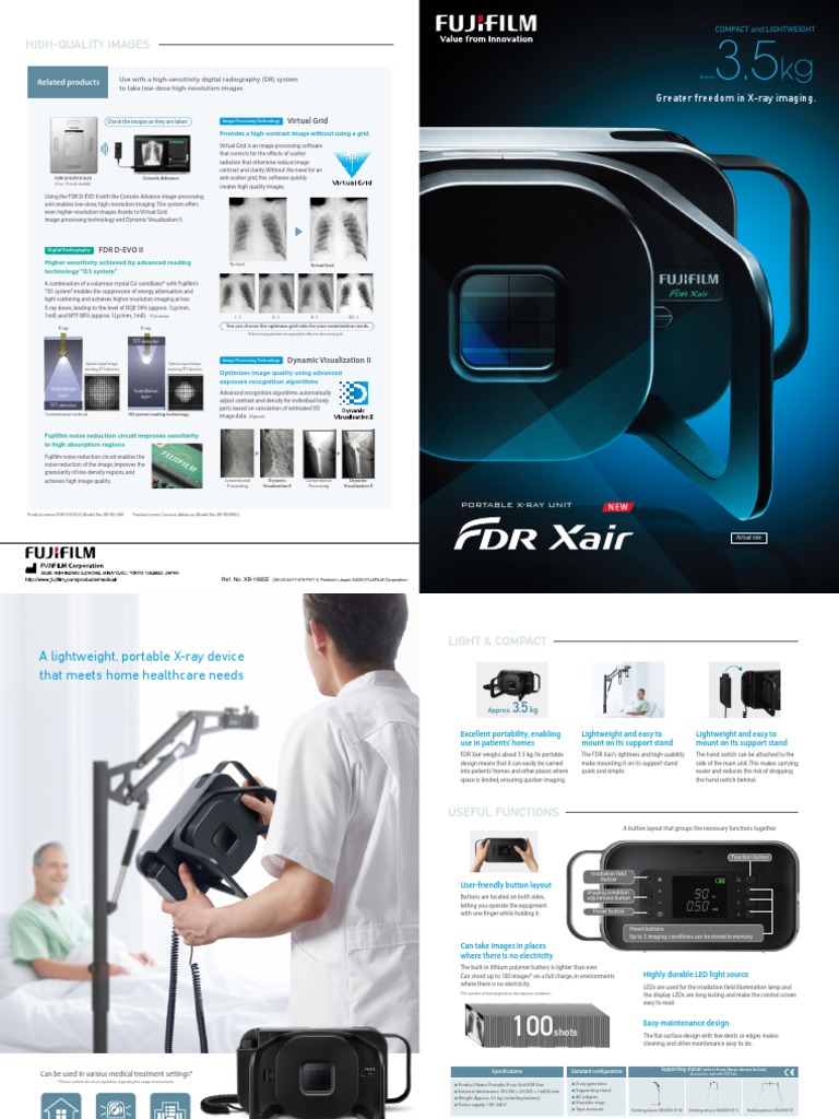 FDR Xair Product Brochure | PDF | Radiography | Electromagnetic Radiation