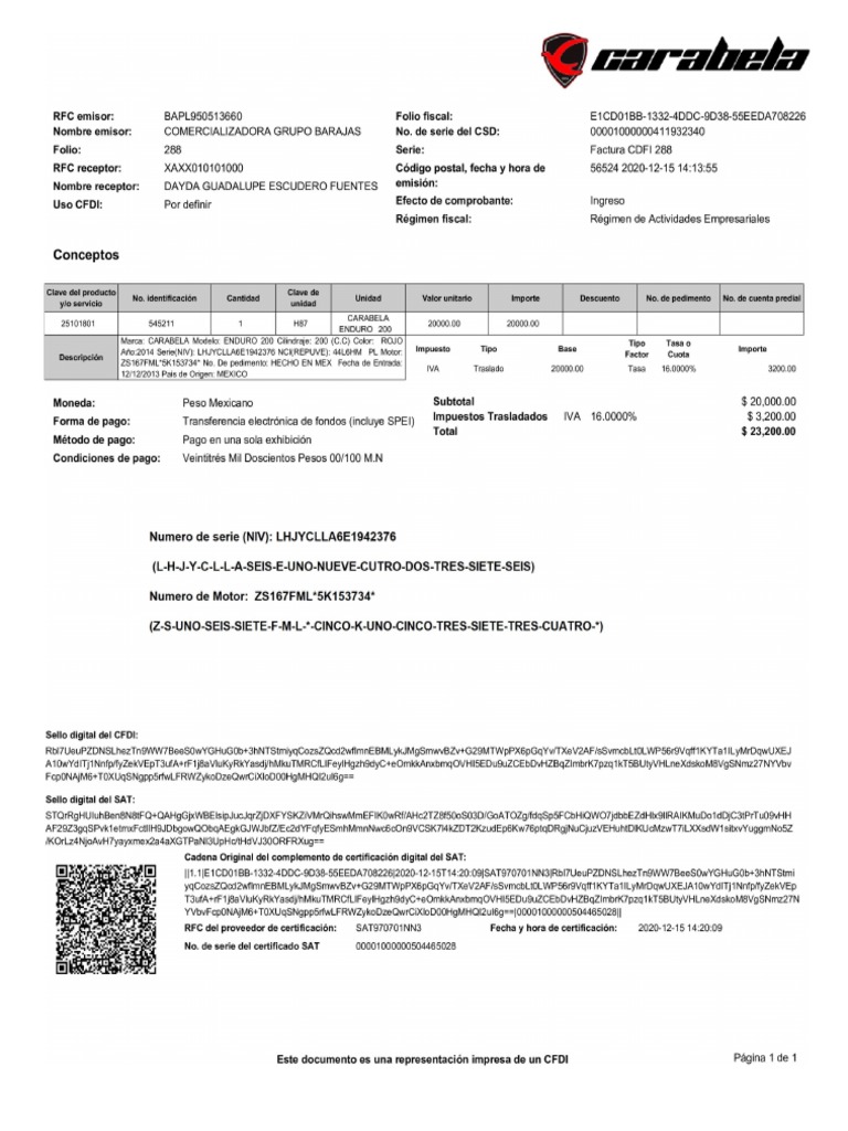 Carabela 200 CC 2014-1 | PDF