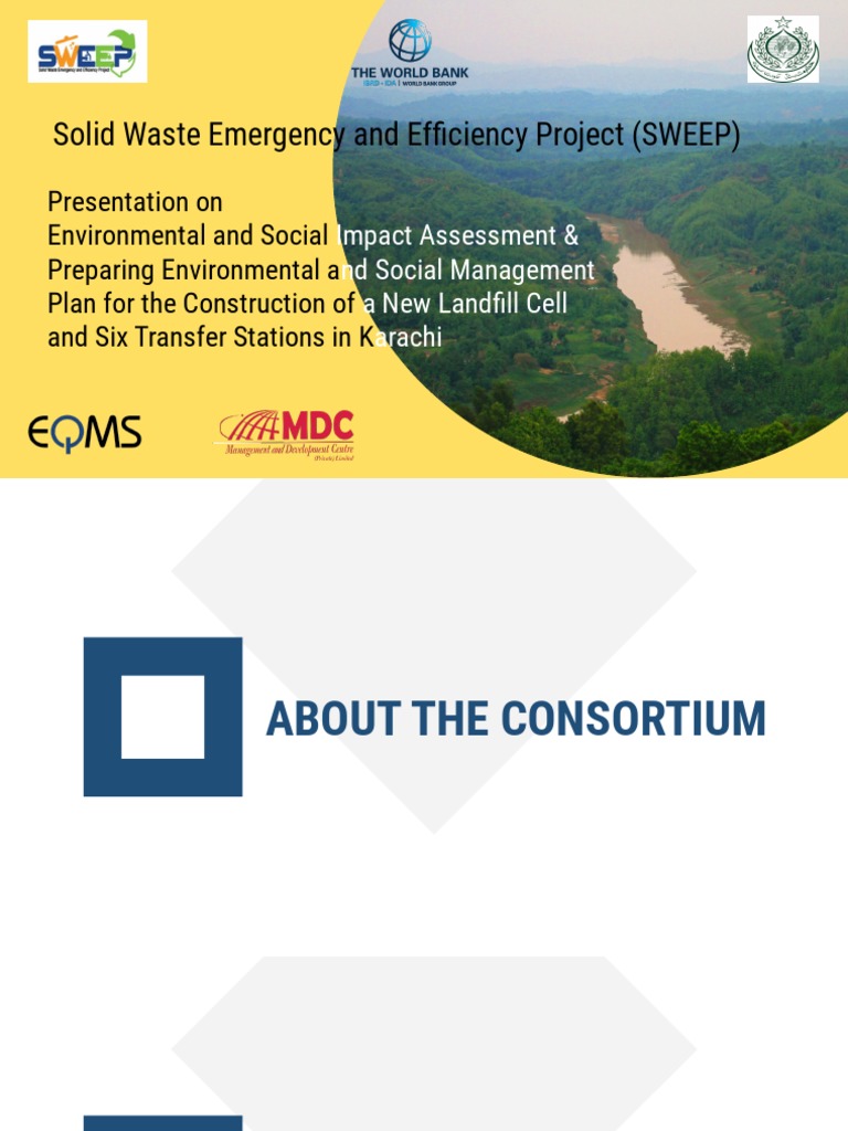 Eqms - Presentation - Solid Waste - Karachi - v2 | PDF | Environmental Impact Assessment ...