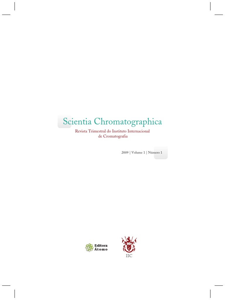 Collins Et Al., 2009 (Scientia Chromatographica, v. 1) | PDF ...