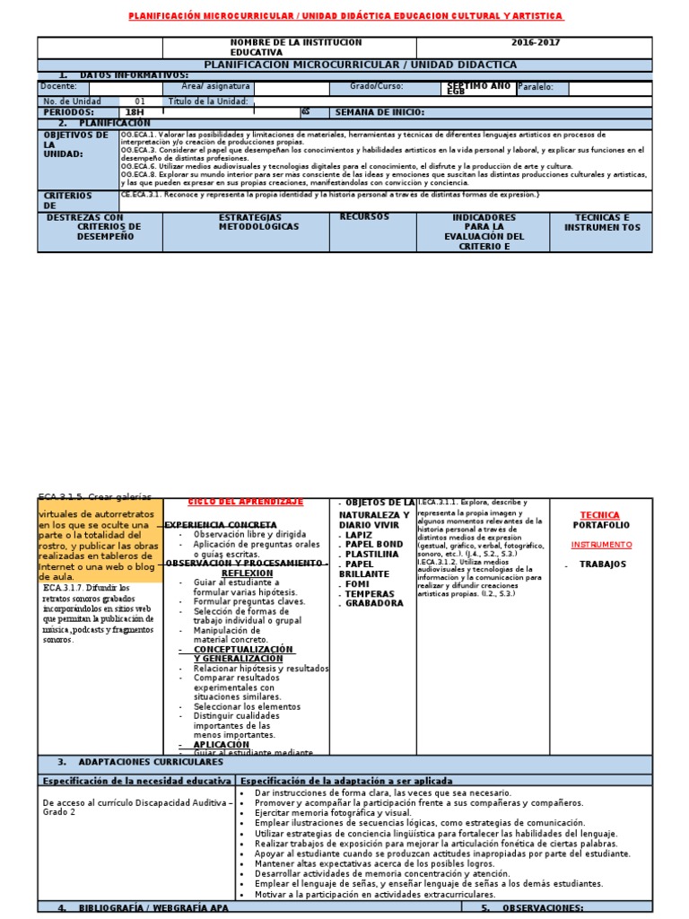 Idoc - Pub Pud Eca Septimo | PDF | Aprendizaje | Maestros
