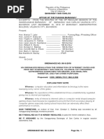 Purok System Ordinance in Bohol | PDF | Government | Government Information