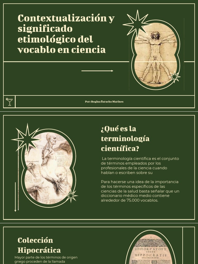 Significacado Etimologico Del Vocablo en Ciencia | PDF | Science | latín