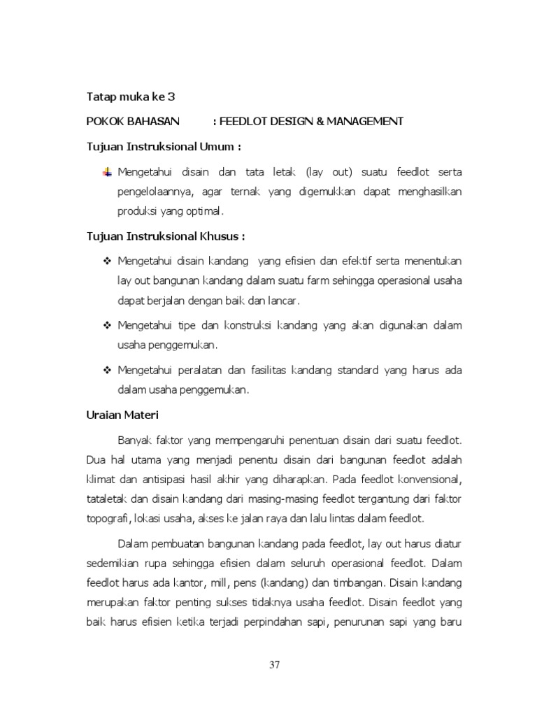 Adoc - Pub - Feedlot Design Management | PDF